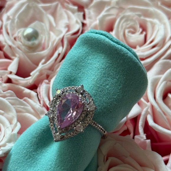 Jewelry | Elegant Pink Gemstone Ring | Poshmark